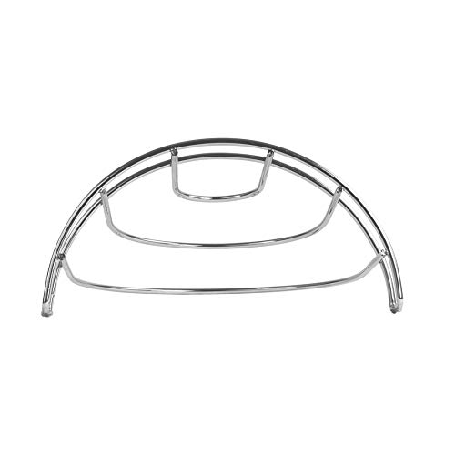 Spectrum Diversified Paper Holder & Organizer, Wall Mount or Countertop Display Perfect for Gift Bags & Wrapping Stations, Grocery Bag Holder, Sponge Cradle, Chrome