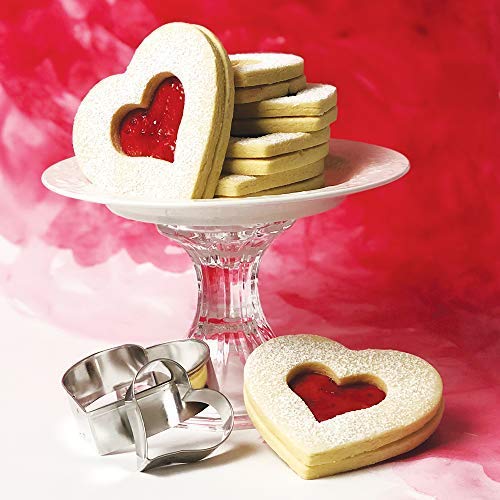 Extra Large Heart Premium Valentine Cookie Cutter, 5" Made in USA by Ann Clark