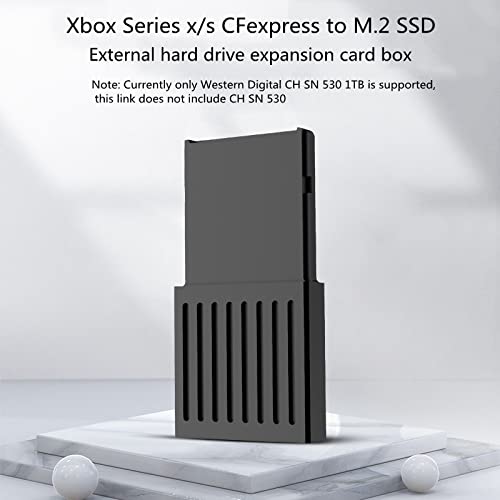 External Host Hard Drive Conversion Box for Xbox Series X/S Portable Mini Game Console External Host m.2 Hard Drive Expansion Card Conversion Box