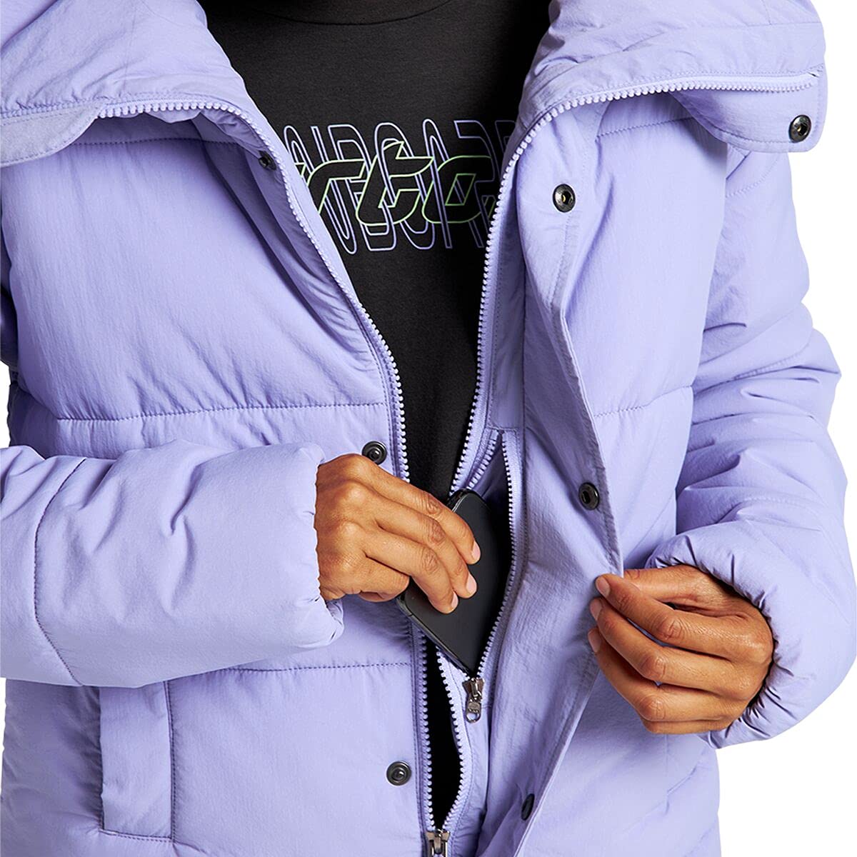 Burton Women's Standard Heyland Jacket, Foxglove Violet, Small