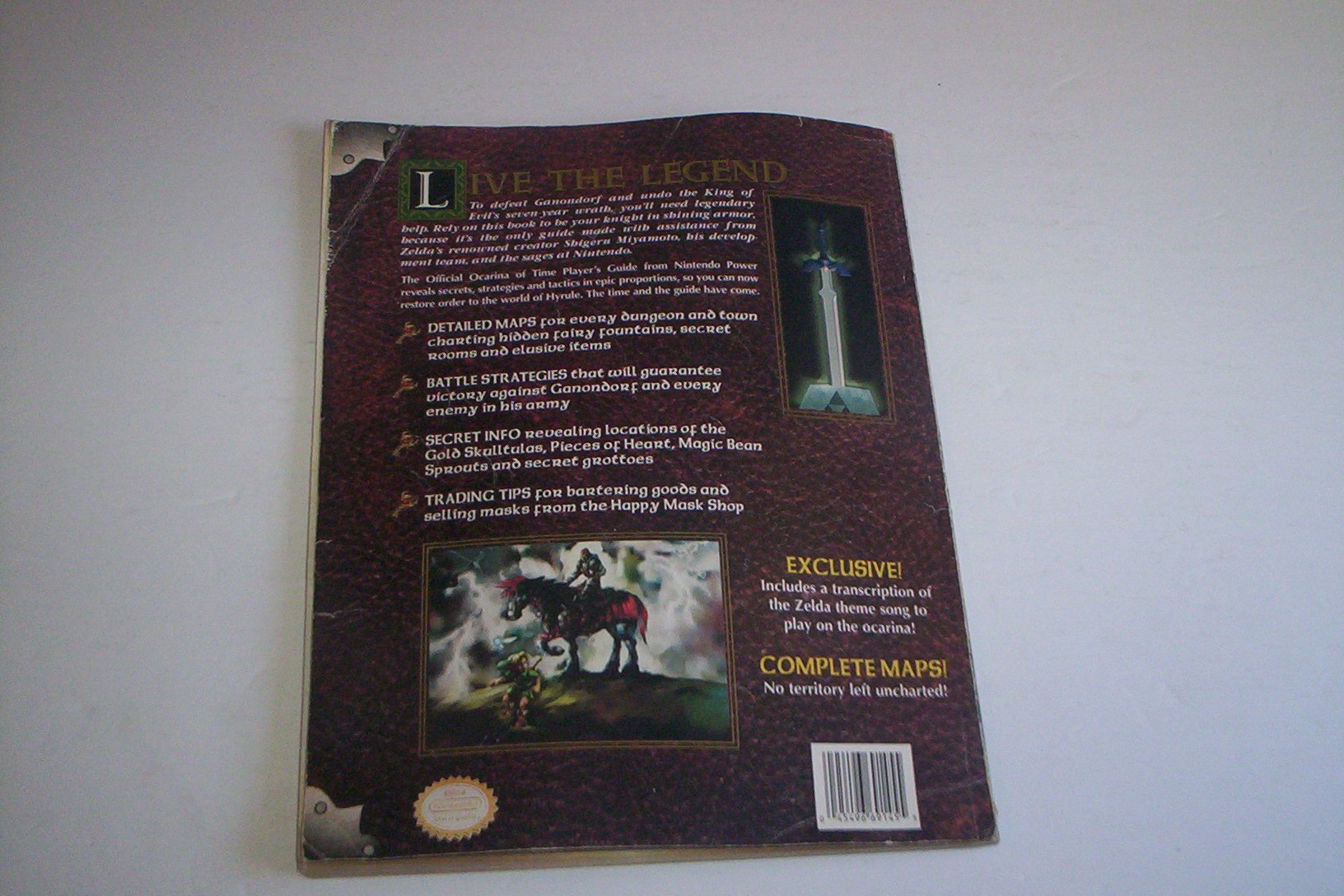 Legend of Zelda: Ocarina of Time, Official Nintendo Player's Guide