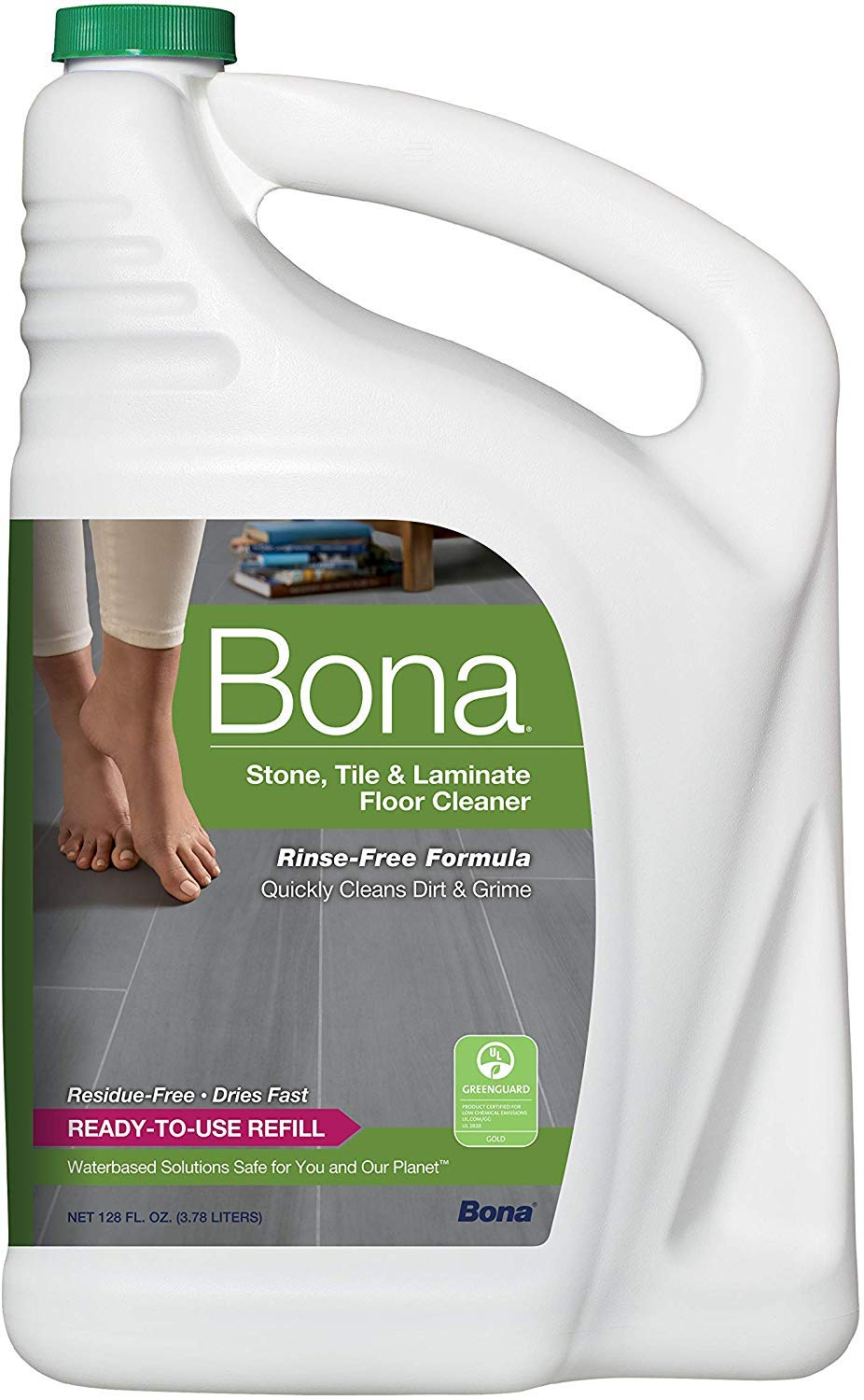Bona Stone Tile and Laminate Floor Cleaner Refill FamilyValue 1gallon
