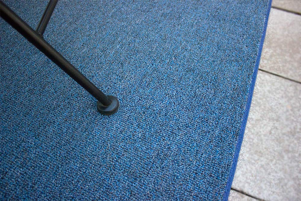 KOECKRITZ 12'x14' - Cobalt - Indoor/Outdoor Area Rug Carpet, Runners & Stair Treads with a Premium Nylon Fabric Finished Edges