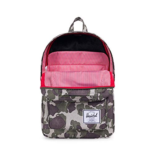 Herschel Pop Quiz Backpack, Frog Camo, Classic 22L