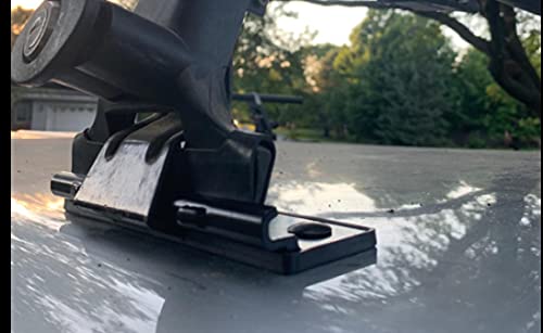 LKONWEE 542 Artificial Raingutters for Roof Rack,Compatible Thule 300, 387, and 953 Gutter Feet(4-Pack)