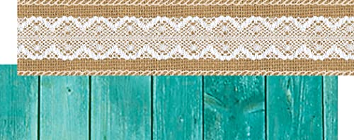 Teacher Created Resources Shabby Chic Ribbon Runner (77176)
