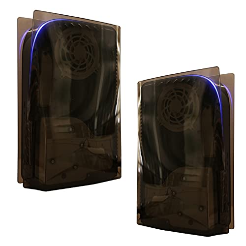 Transparent Shell Hard Shell Replacement Plate Case Cover for PS5 Disc Edition Gaming Console (Transparency)