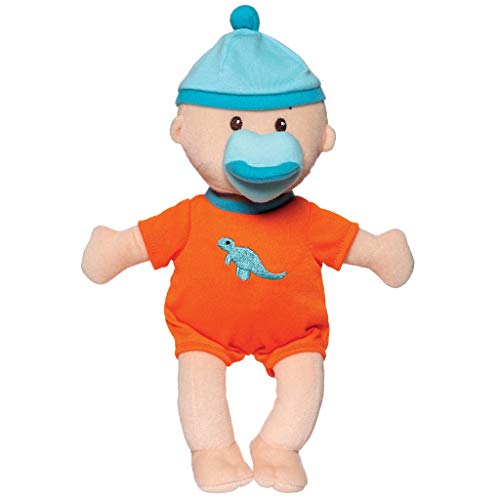 Manhattan Toy Wee Baby Stella Tiny Dino 12" Soft Baby Doll Set