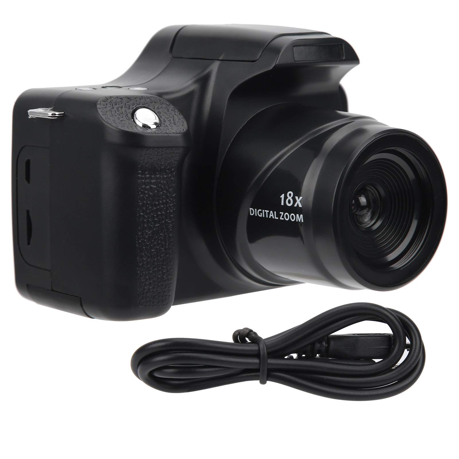 Jopwkuin Small Camera, 24MP Photo Shooting Digital Camera 1500mAh LargeāCapacity Battery for Travel for Home Use(Standard Edition)
