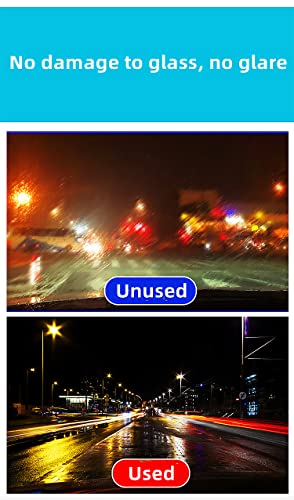 Golden Hoo Windshield Oil Film Cleaner, Remove Aging Coating Layer, Rear View Mirror Cleaner, Clean Glass, Clear Vision，soft99