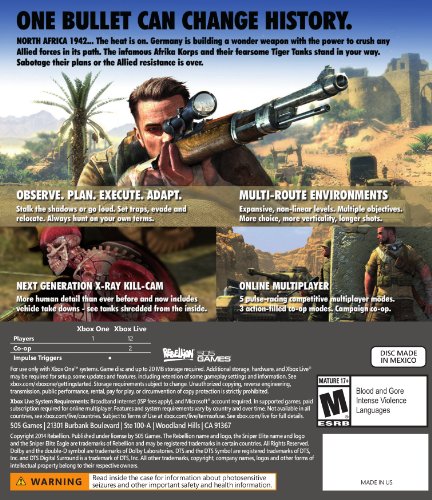 Sniper Elite III - Xbox One Standard Edition