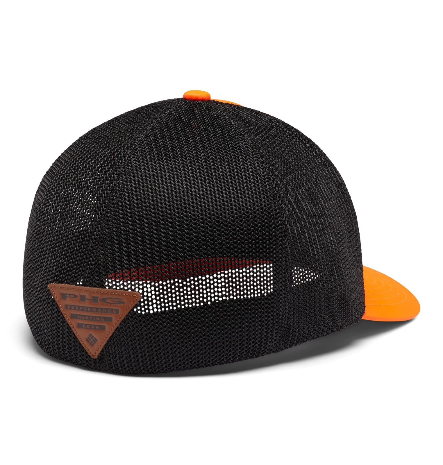 Columbia Unisex PHG Roughtail Game Flag Ball Cap - Mid, Blaze/Black, Large/X-Large