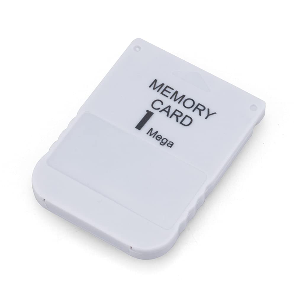 RGEEK 1MB High Speed Game Memory Card Compatible with PlayStation 1 PS1 Memory Card