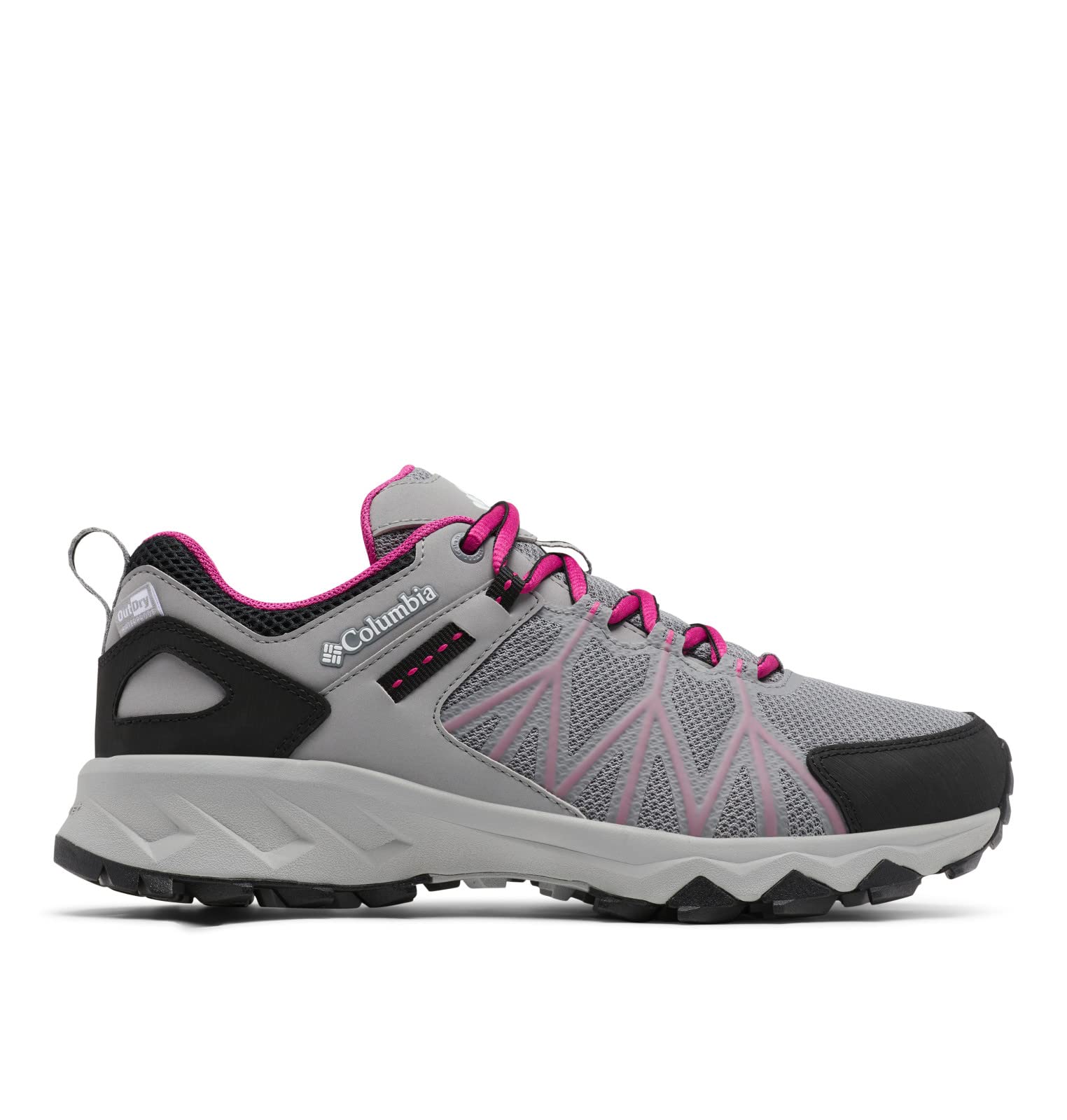 Columbia Women's Peakfreak II Outdry, Monument/Wild Fuchsia, 9