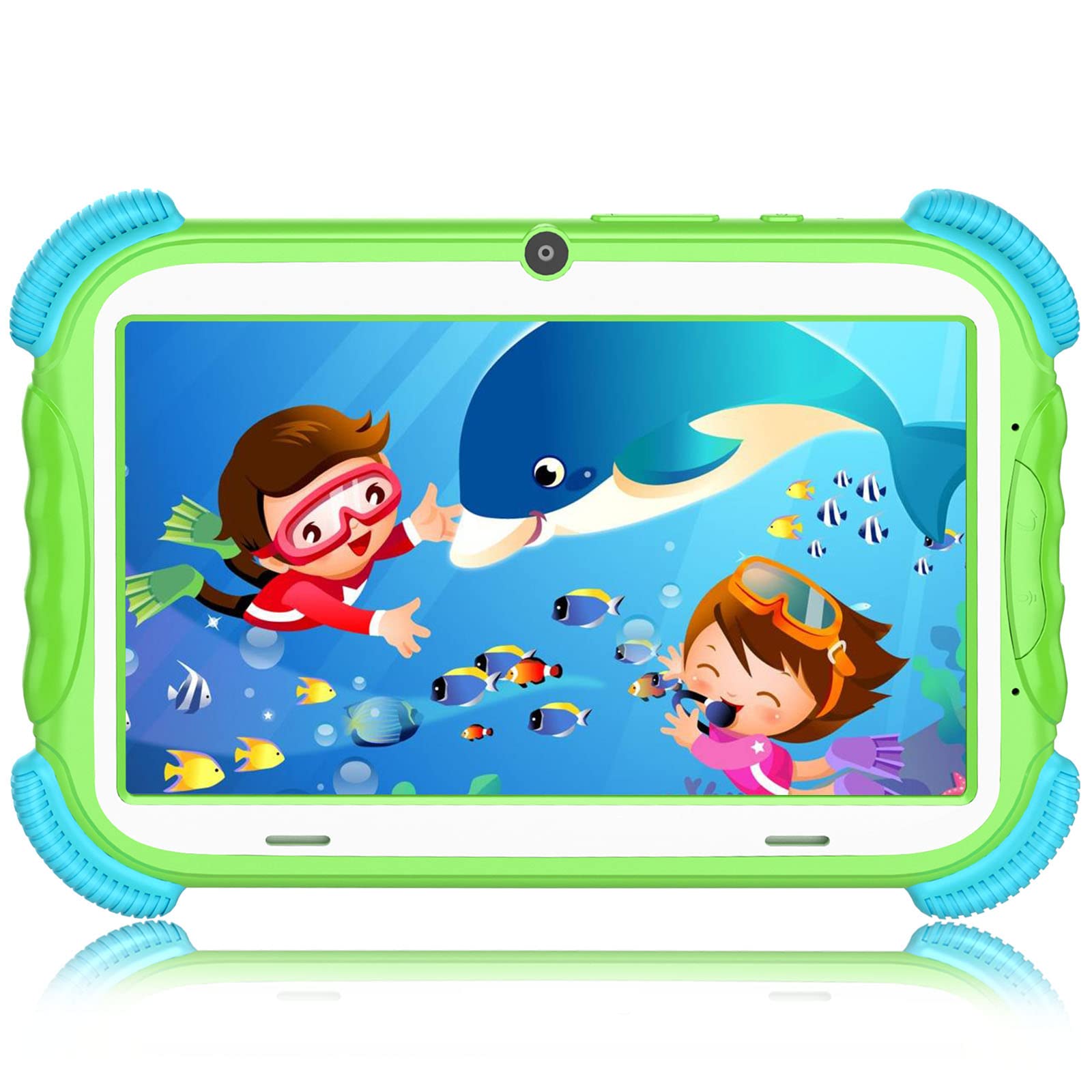 DOMATON 7' Kids Tablet, 14/3.1, K711 Green