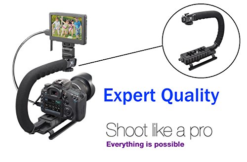 Camera Stabilizing Pro Grip Handle for Sony NEX-3N NEX-3NL NEX-5T NEX-5TL