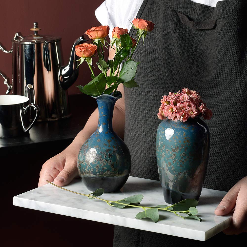 Ceramic Flower Vases Set Modern Ceramic Vases for Home Decor Ceramic Vases for Flowers for Mother's Day(3pcs)