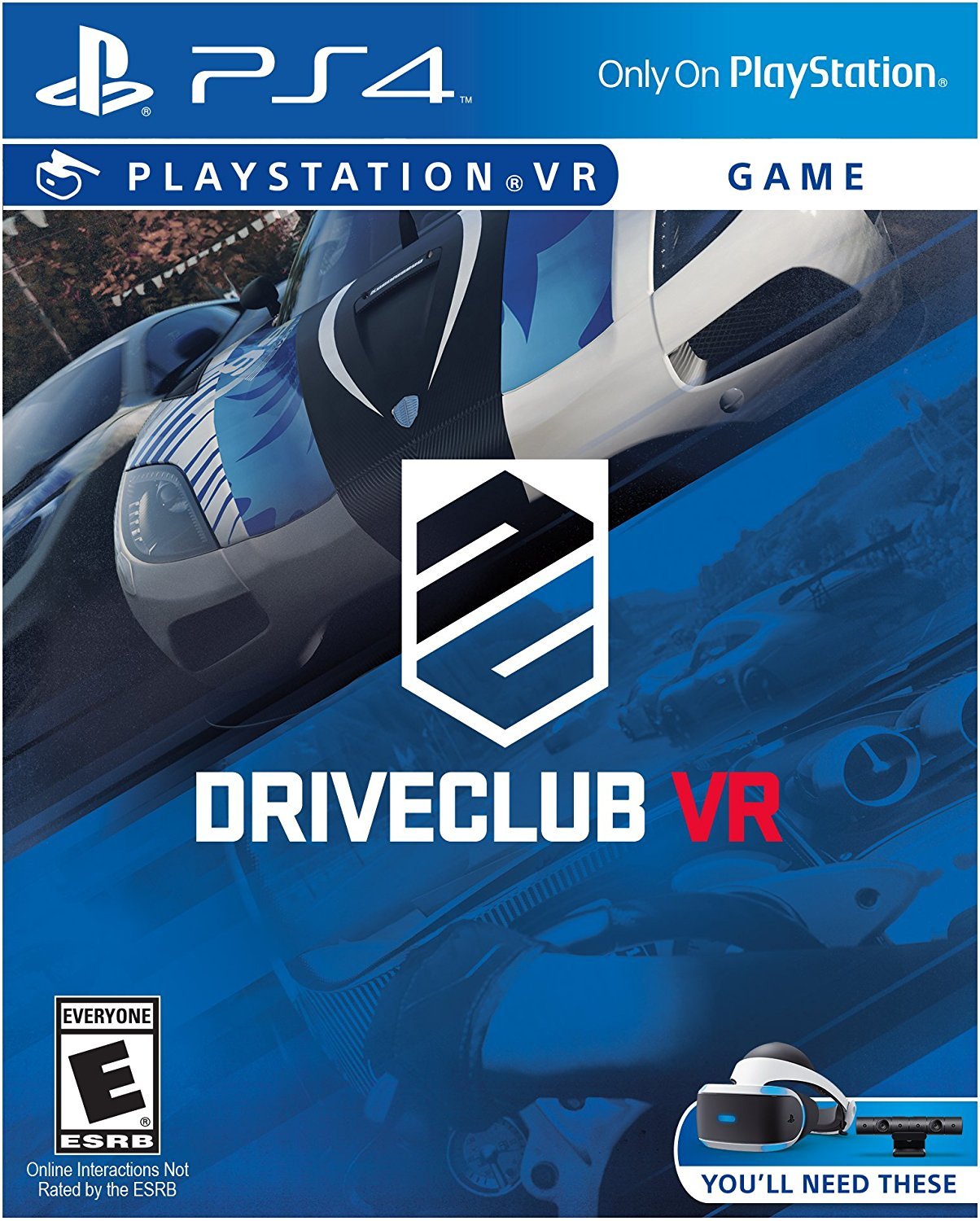 Sony PlayStation VR DriveClub Starter Bundle 4 items: VR,motion, camera and vr game disc- PSVR DriveClub [video game]