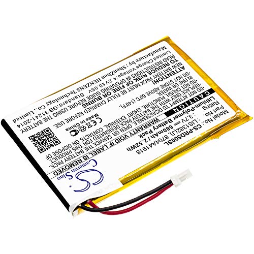 FOUNCY Battery Replacement for Sony Part NO: 1-756-769-11, 8704A41918, LIS1382(J), Portable Reader PRS-500, Portable Reader PRS-500U2, Portable Reader PRS-505