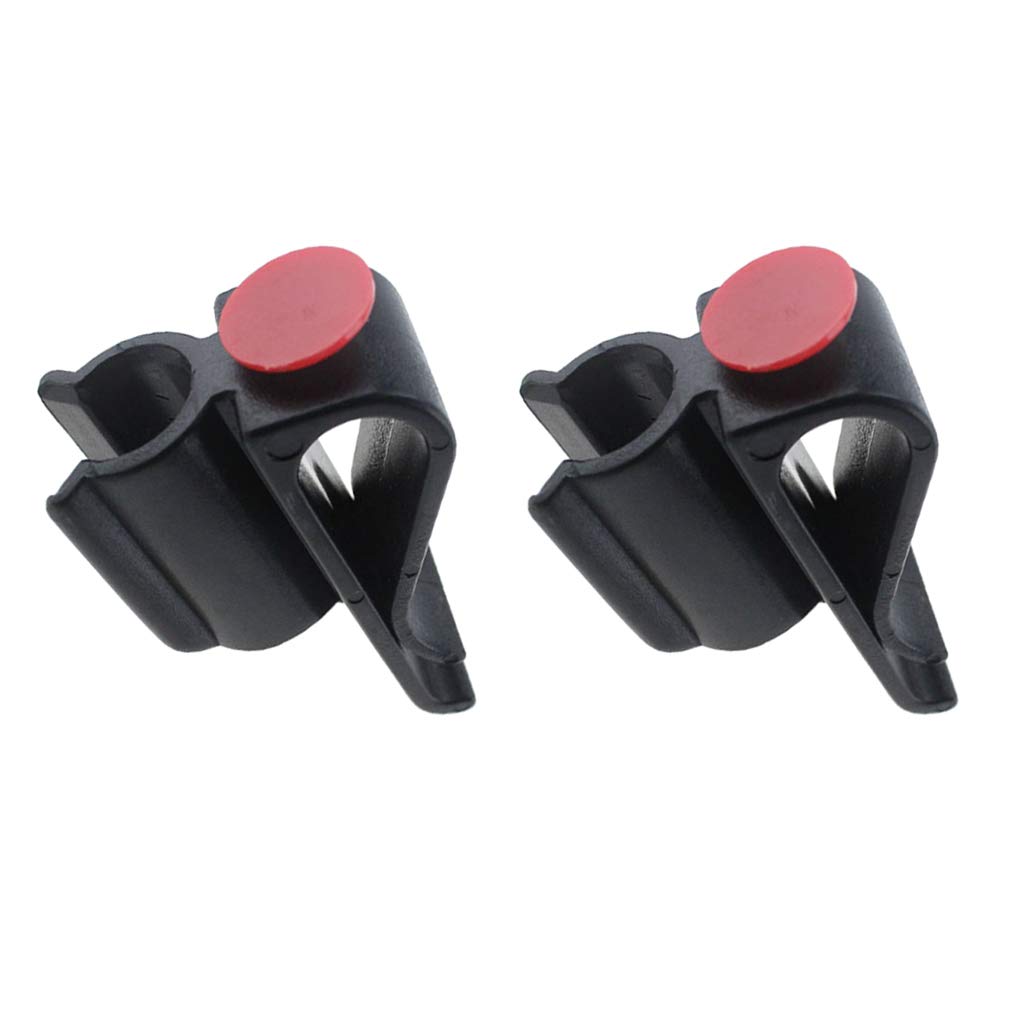 chiwanji 2 Pieces/Pack Golf Bag Clip on Putter Holder Golf Organizer Club Clamp Accessories