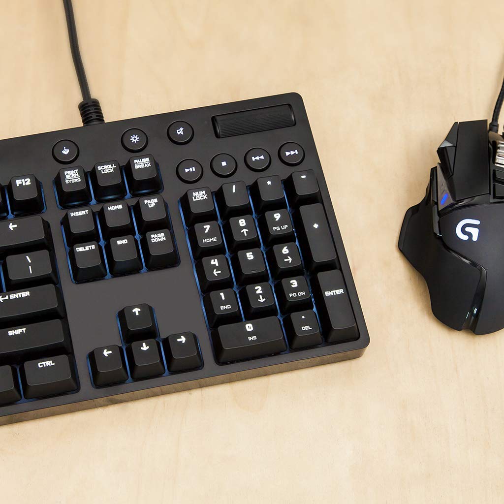 Logitech G610 Orion Red Backlit Mechanical Gaming Keyboard 920-007839 (Renewed)