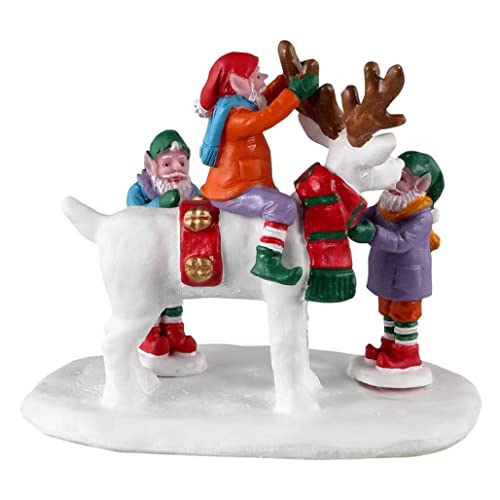 Lemax Village Collection Reindeer Snowman