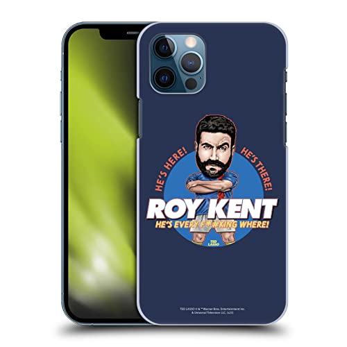 Head Case Designs Officially Licensed Ted Lasso Roy Kent Season 3 Bobbleheads Hard Back Case Compatible with Apple iPhone 12 / iPhone 12 Pro