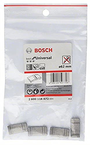 Bosch 2600116072 Segment for Diamond Drill Bit, Grey, 62 mm