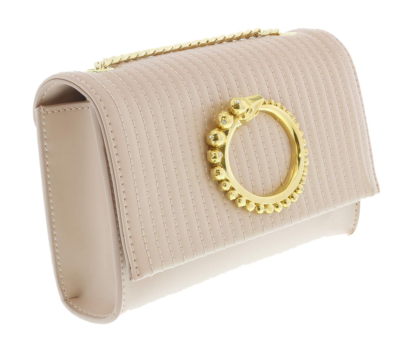 ROBERTO CAVALLI HXLPB9 014 Nude Shoulder Bag for womens
