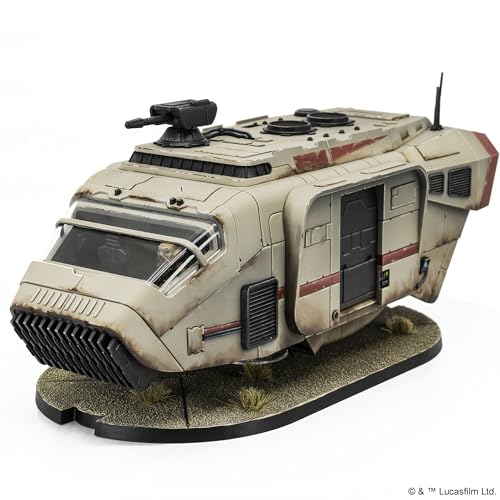 Star Wars: Legion A-A5 Speeder Truck Unit Expansion - Rugged Combat Transport! Tabletop Miniatures Strategy Game for Kids and Adults, Ages 14+, 2 Players, 3 Hour Playtime, Made by Atomic Mass Games