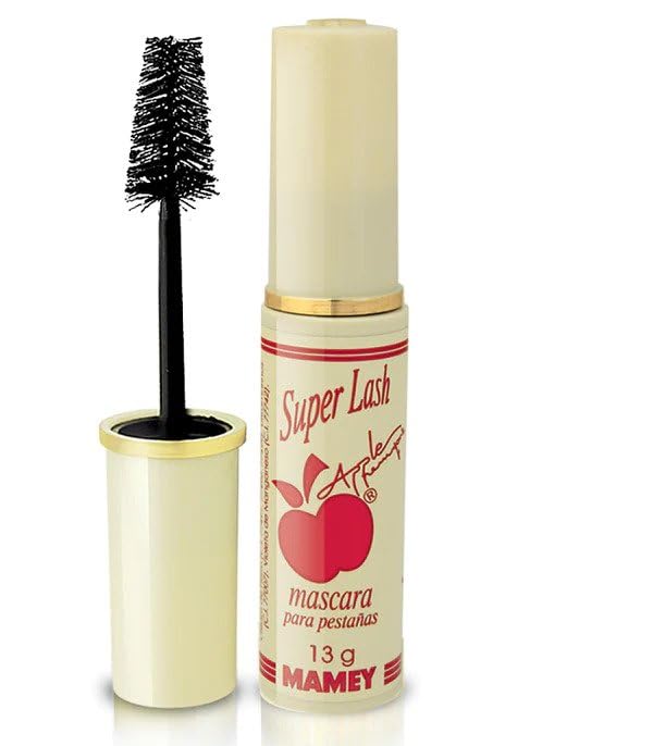 By Apple Super Lash Mascara 6 Pack Mexican Mascara Promotes Natural Growth Full Volume Lashes Length Fierce Long Lasting Intensified Eye Makeup 5 Black plus 1 clear Set