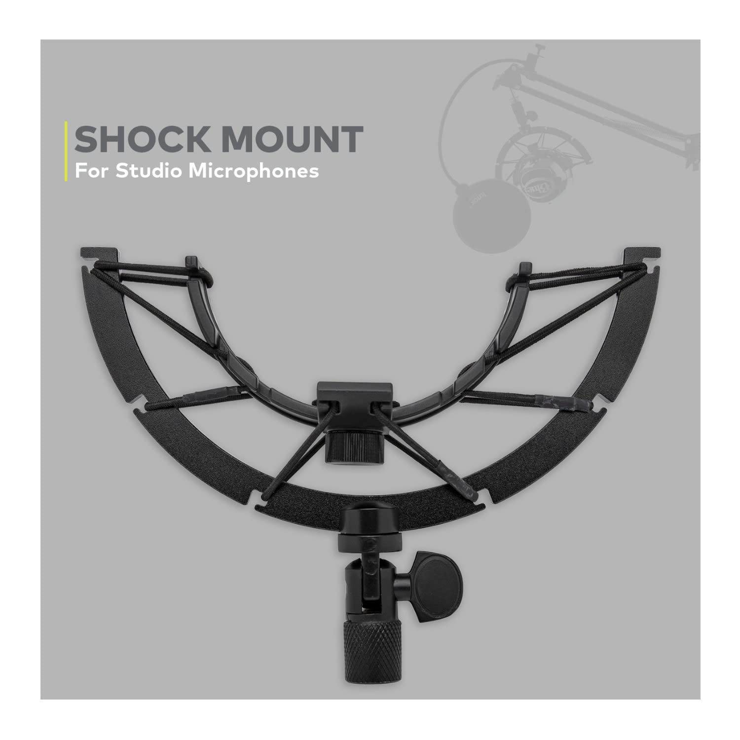 Blue Microphones Snowball USB Mic (Brushed Aluminum) Bundle with Boom Scissor Arm, Shock Mount and Pop Filter (4 Items)