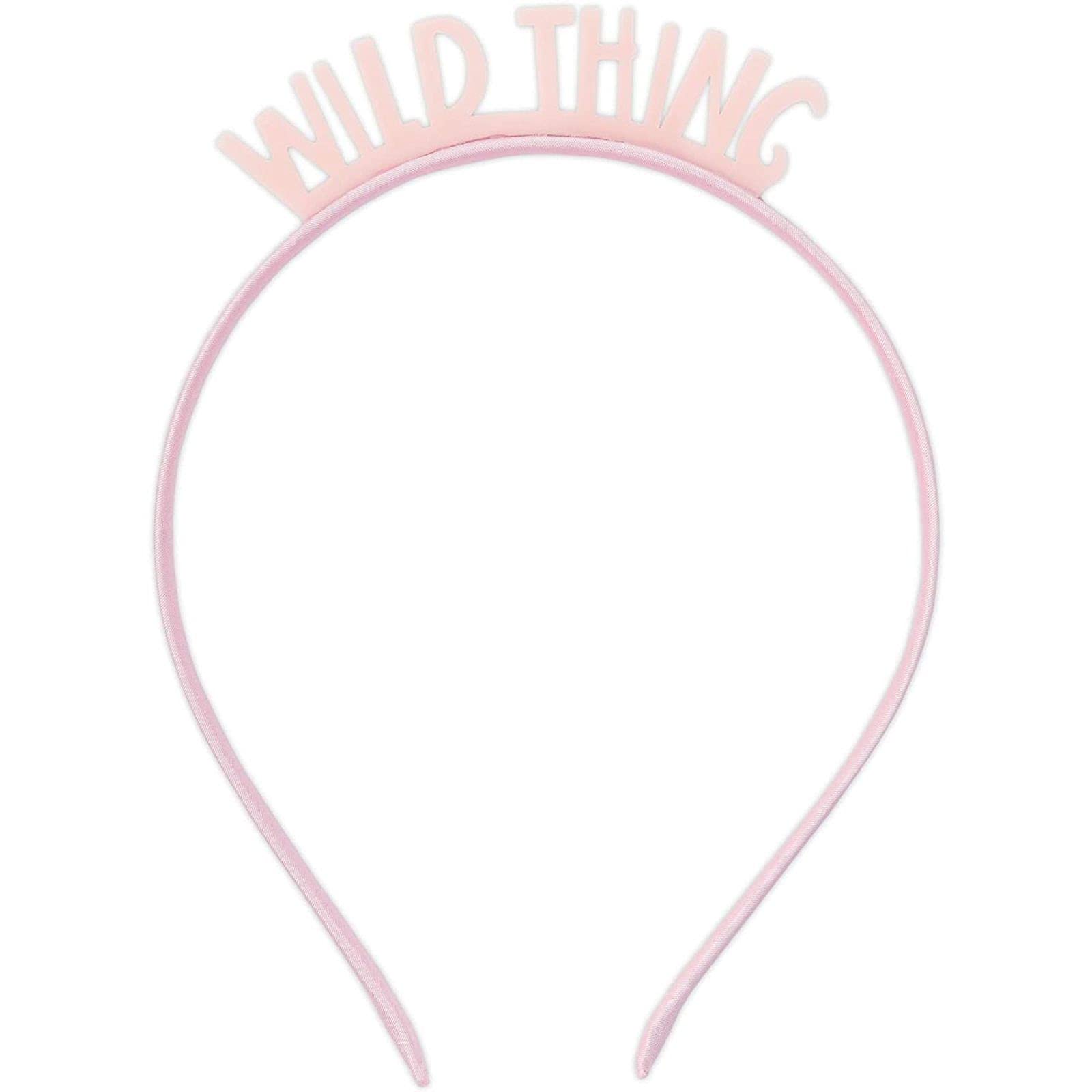 BLUE PANDA Bridal Party Headband Tiara 8 Pack - Bachelorette Party Accessories