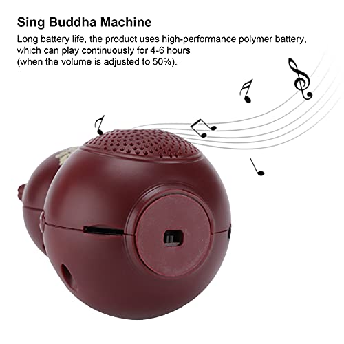 Buddha Machine, Buddhist Song Player Temple Chanting Tool for Daily Chanting