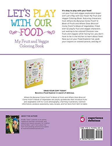 Let's Play with Our Food: My Fruit and Veggie Coloring Book