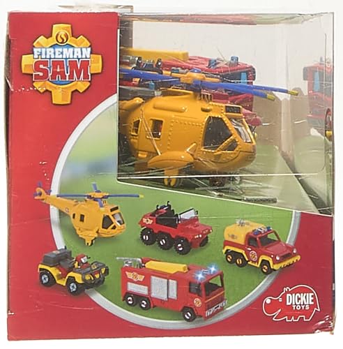 Majorette 7/203094002038 SLP GIFTPACK 5pcs Miniature Cars Set, Red/Yellow