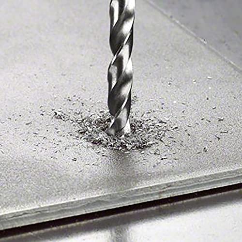 Bosch 2608595068 Metal Drill Bit Hss-G 6, 5mmx63mmx3.98In 10 Pcs