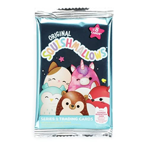 Squishmallow Official Kellytoy Series 1 Trading Cards (Pack of 3)