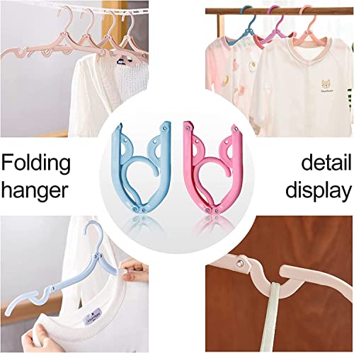 GIPOBUY 4 PCS Portable Travel Mini Rack Upgrated 4 Pack, Beige