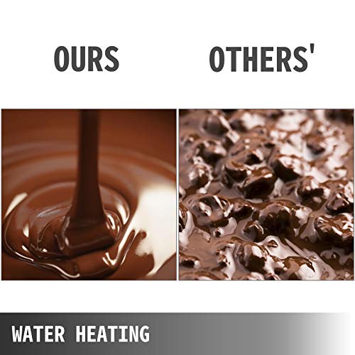 VEVOR 17.6 Lbs Chocolate Tempering Machine, Chocolate Melting Machine with Temperature Control (0~80℃/32~176℉),1000W Electric Commercial Food Warmer For Chocolate/Milk/Cream/Soup Melting and Heating