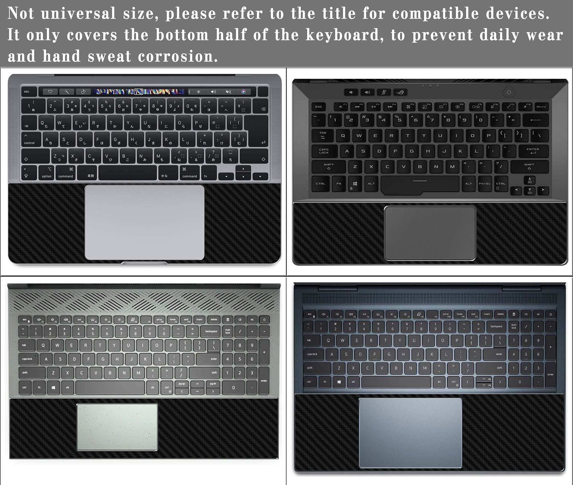 Puccy 2 Pack Keyboard TouchPad Film Protector, compatible with Google Pixelbook 12.3" TPU Trackpad Guard Cover Skin (Not Tempered Glass Screen Protectors Case)