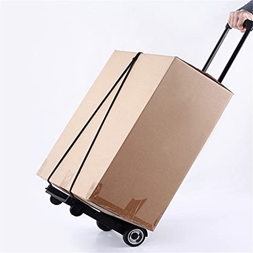 DOUBA 25kg Heavy Duty Foldable Hand Sacks Wheel Trolley Folding Barrow Cart Travel Luggage Shopping Cart Portable