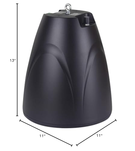 Rockville PEN-65T Black 6.5" 70V Hanging Pendant Speaker Commercial/Restaurant