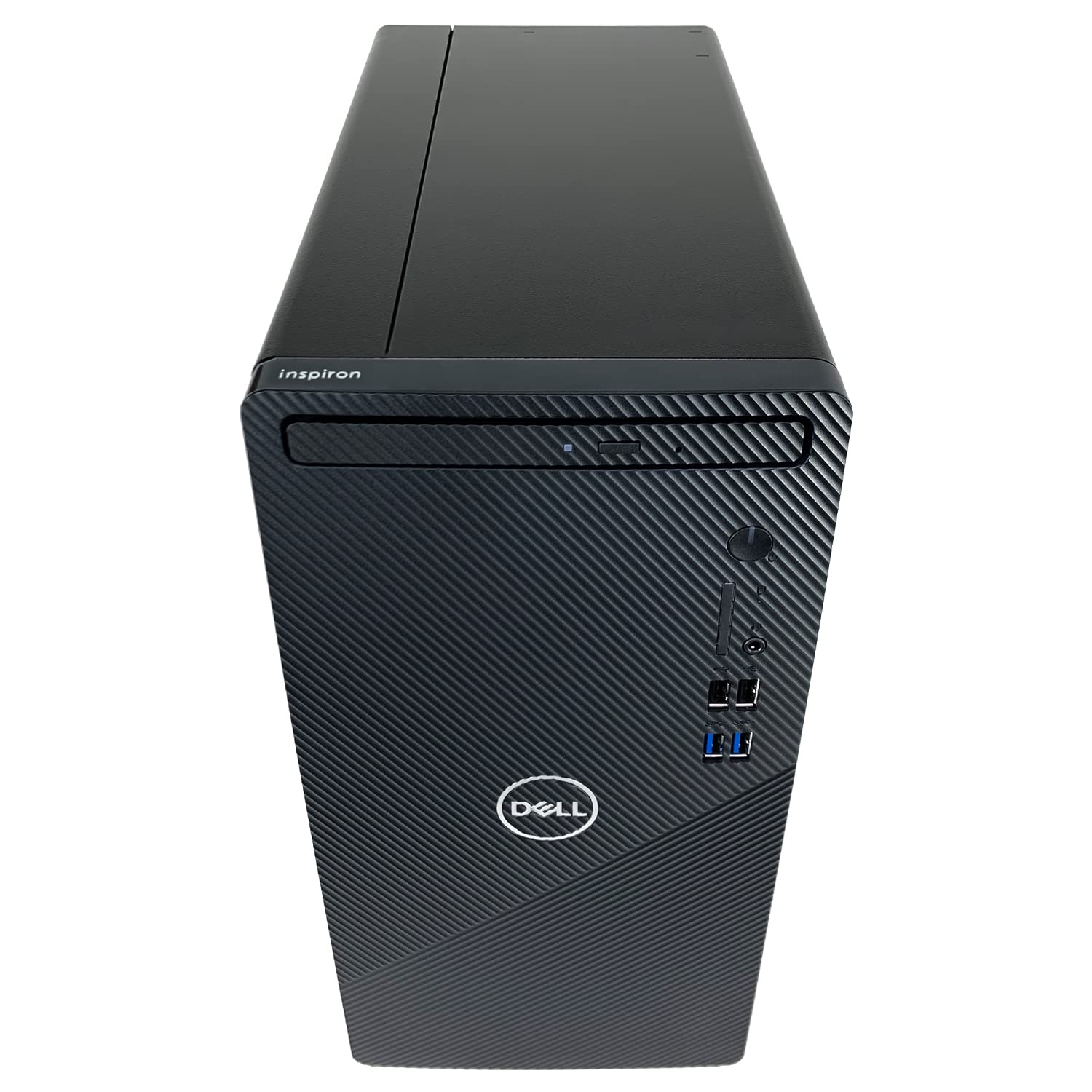 Dell Inspiron i3891 Desktop Computer - 11th Gen Intel 6-Core i5-11400 up to 4.40 GHz Processor, 8GB DDR4 Memory, 256GB SSD, Intel UHD Graphics 630, DVD Burner, Windows 11 Home, Black (Renewed)