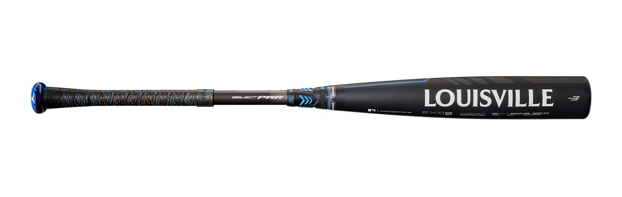 Louisville Slugger 2020 Select PWR (-3) 2 5/8" BBCOR Baseball Bat, 31"/28 oz