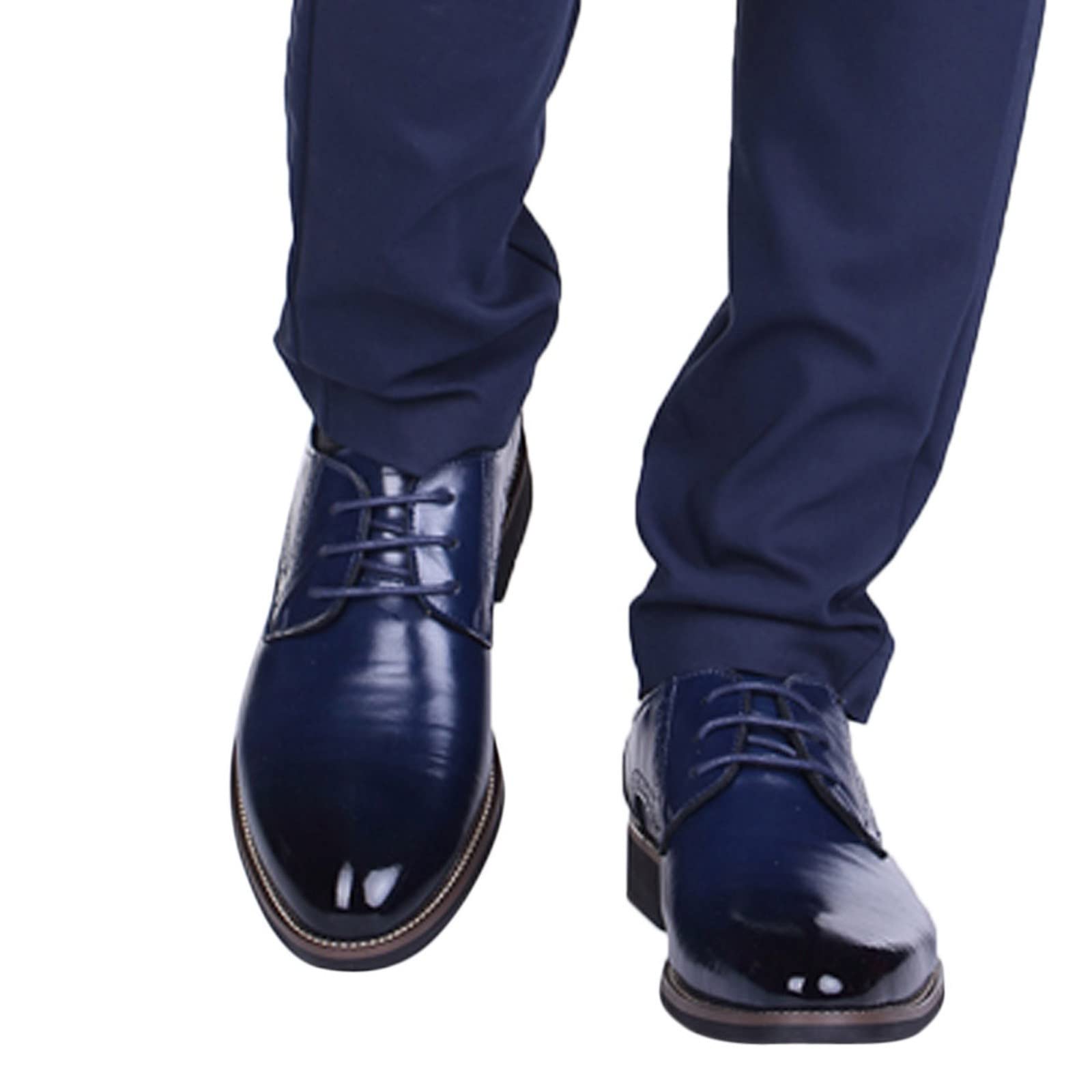 Canvas Sneaker Men Fashion Style Men's Breathable Comfortable Business Hook Loop Leisure Solid Color Leather Shoes Leather Shoes for Men