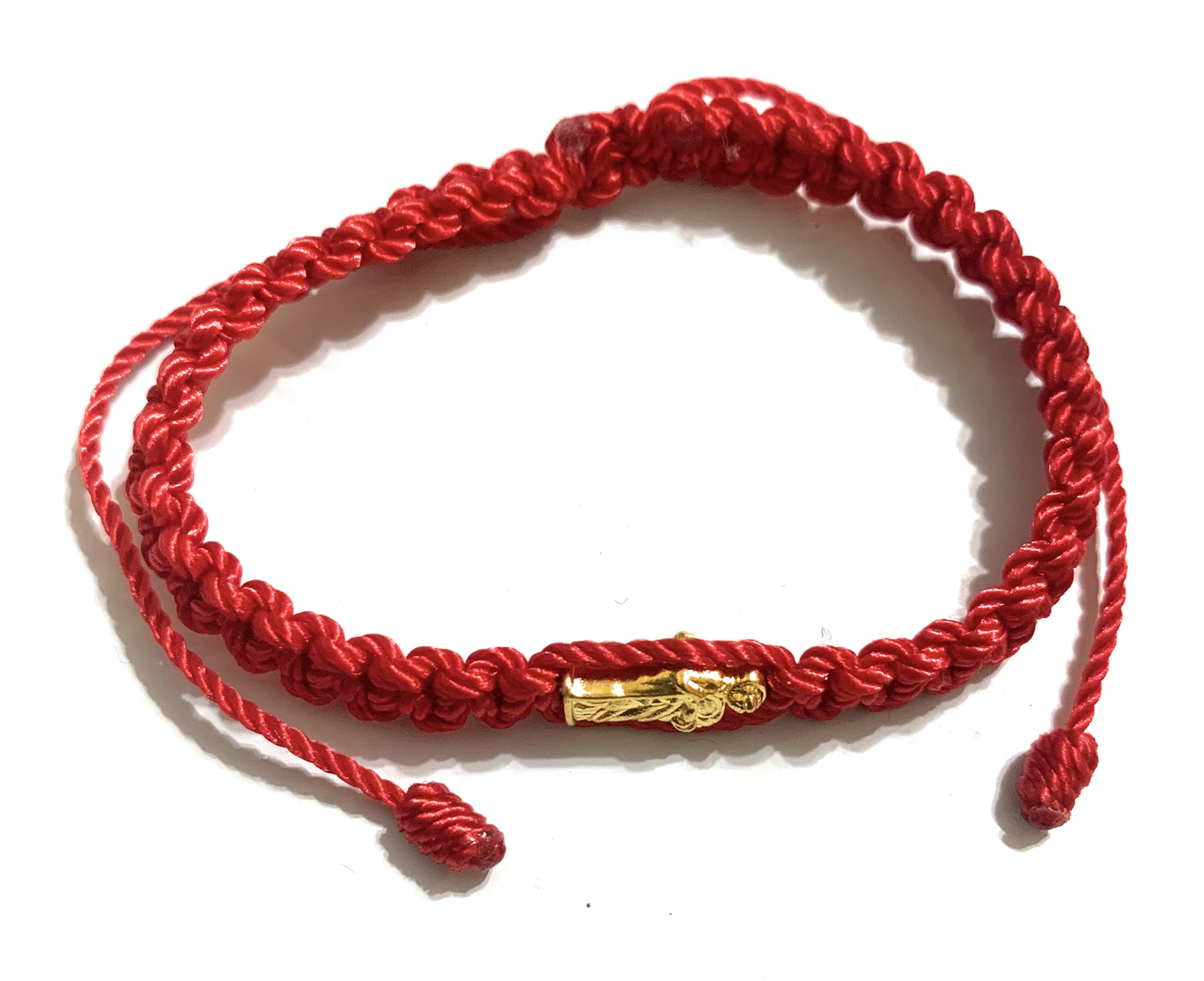 Chavarrieta Red Saint Jude Thaddeus Thread Bracelet Pulsera Roja de hilo de San Judas Tadeo