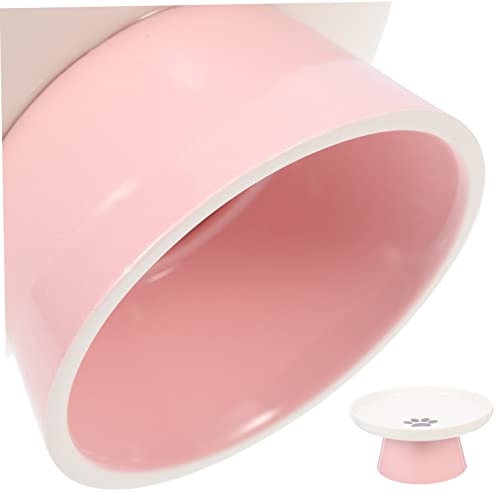 Dishes Feeding Dogs Protection Food Raised Washable Dishwasher Prevention Stand Eating House Backflow Pet Water Neck Puppy Kitten Stable Safe Supply Base Tray Easy Holder Feeder