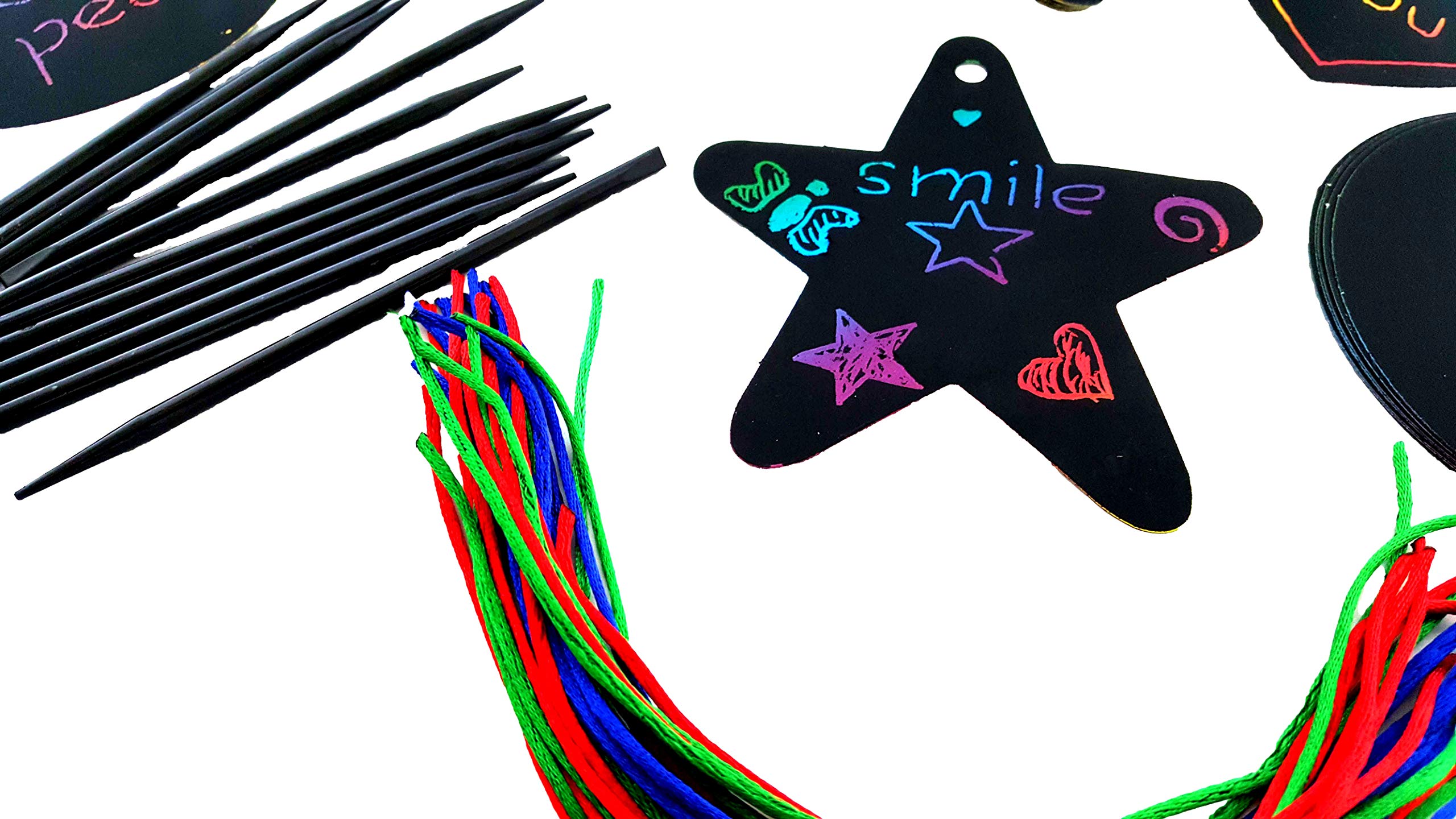 Magic Color Scratch Art, by Dondor (Christmas Ornaments)