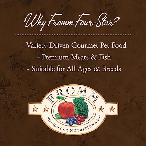 Fromm Four-Star Nutritionals Surf & Turf Cat Food - Premium Dry Cat Food - Salmon Recipe - 4 lb